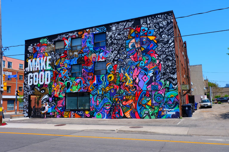 My Favourite Street Art in Toronto - Twirl The Globe