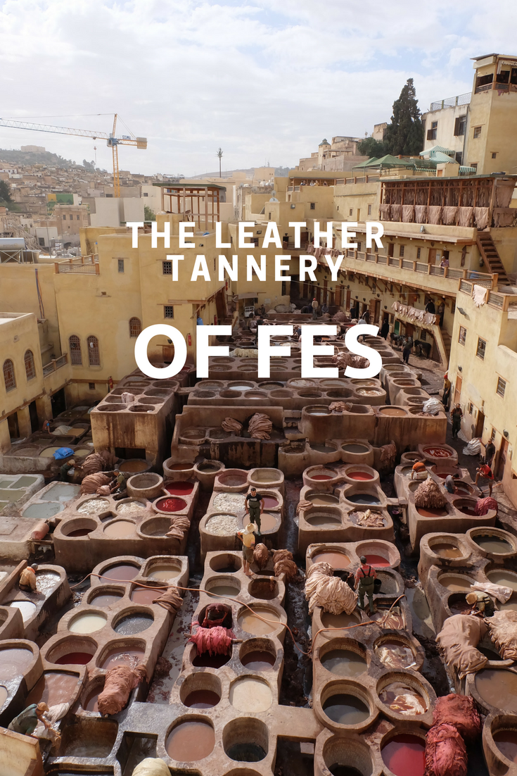 The Leather Tanneries of Fes, Morocco - Twirl The Globe